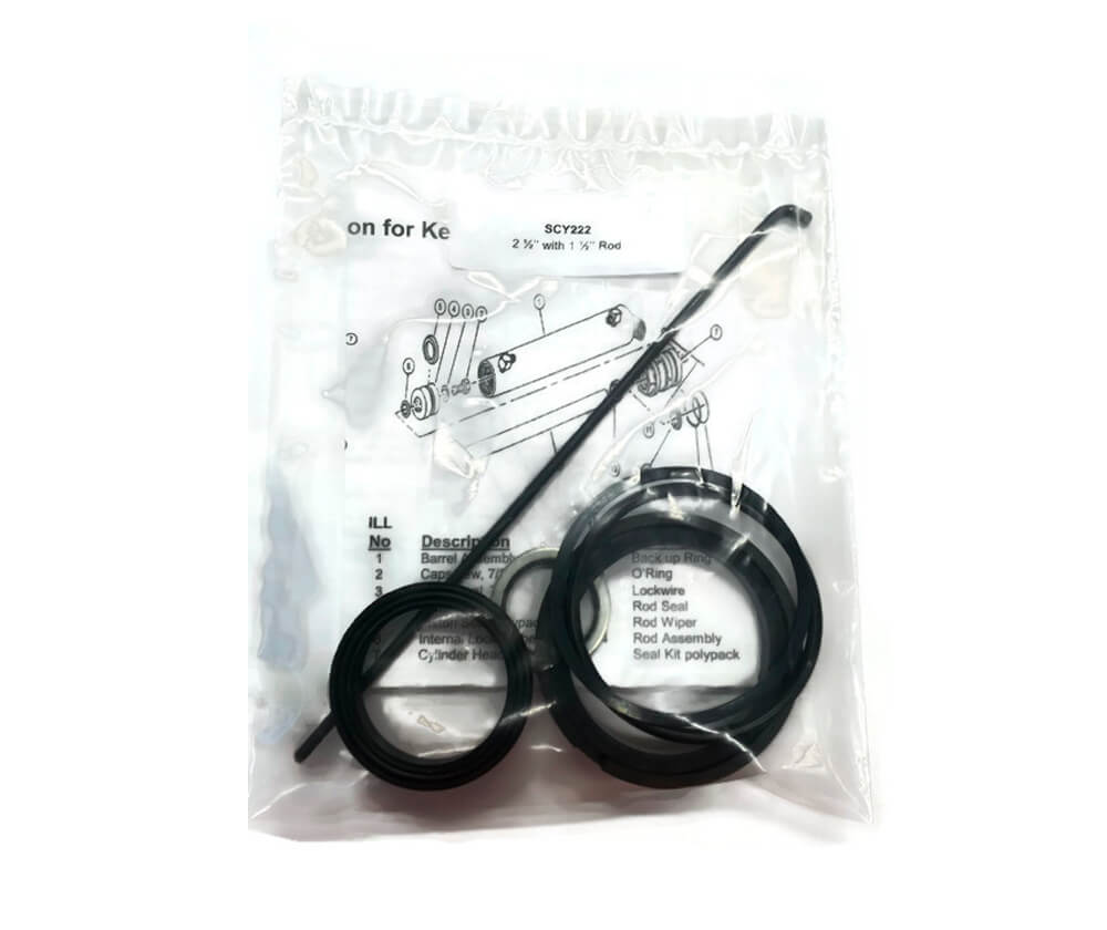 Parts: 2 1/2” x 1 1/2” Rod Seal Kit